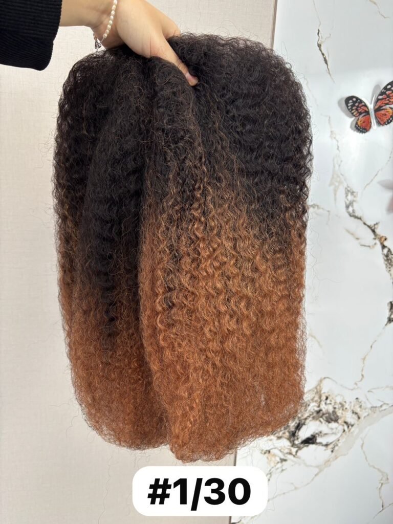 PHB | QVR Afro Kinky Bulk Premium 100% Brazilian & Peruvian Human Hair ...